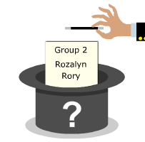 Random Magic Hat Group Generator