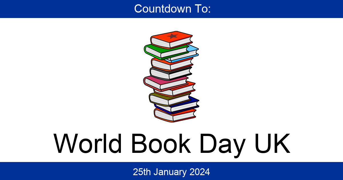 Countdown To World Book Day UK | Days Until World Book Day UK