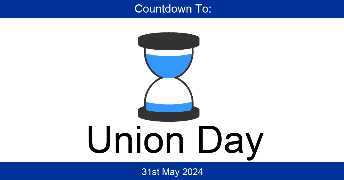 Countdown To Union Day | Days Until Union Day
