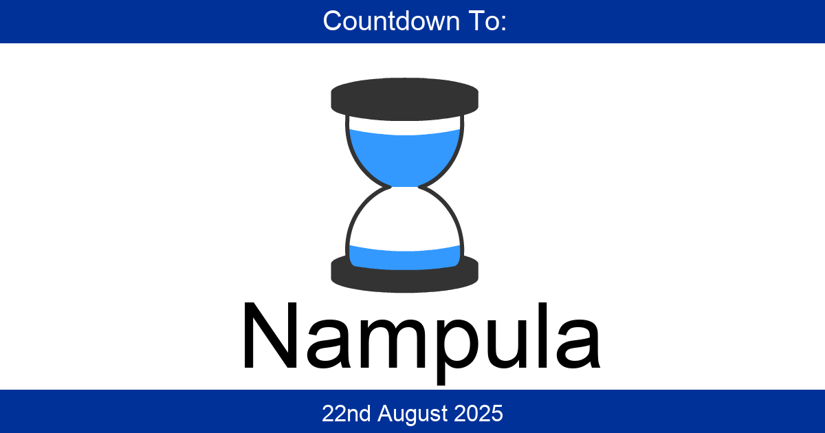 Countdown To Nampula | Days Until Nampula
