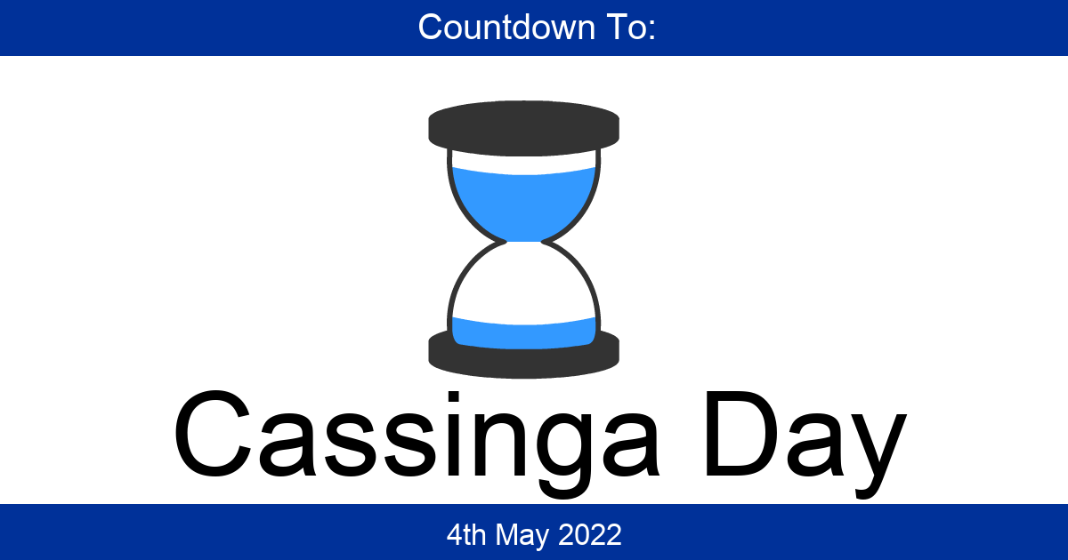 Countdown To Cassinga Day | Days Until Cassinga Day