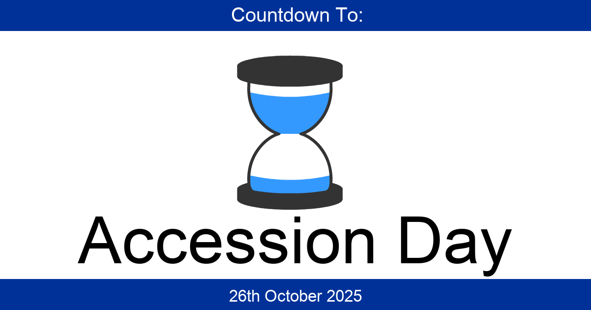 Countdown To Accession Day | Days Until Accession Day