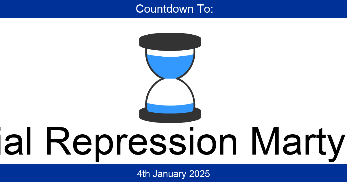 Countdown To Colonial Repression Martyrs Day | Days Until Colonial ...