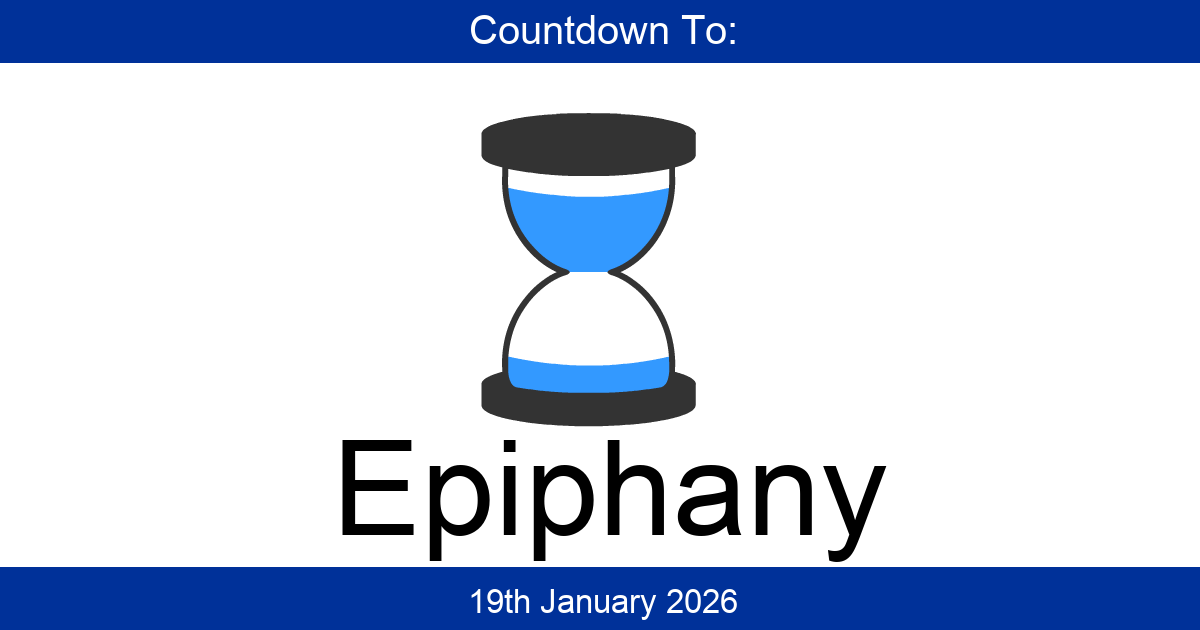 Countdown To Epiphany | Days Until Epiphany
