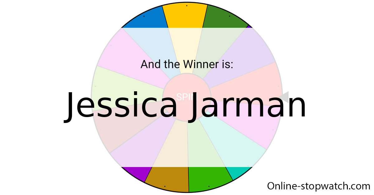 Random Name Picker Wheel - Full Screen!